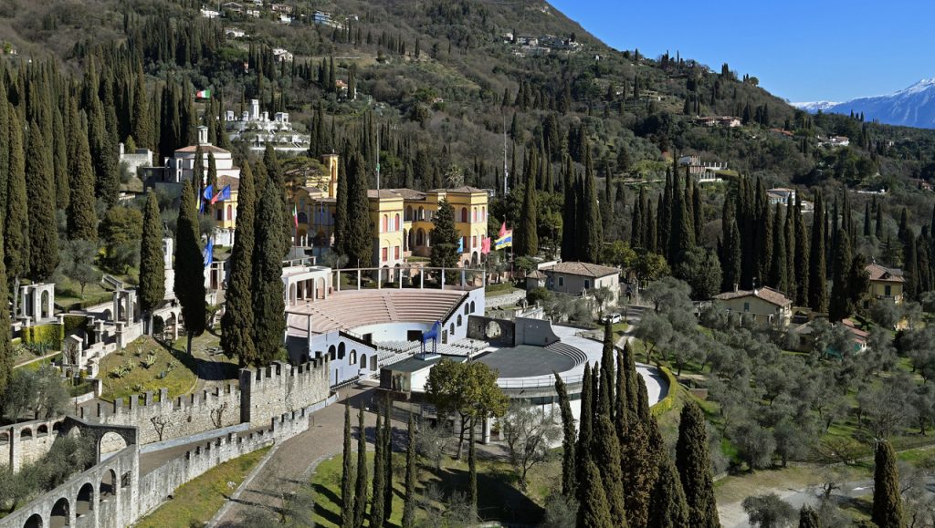 Ab dem 26. April ist das Vittoriale in Gardone Riviera wieder geöffnet ...