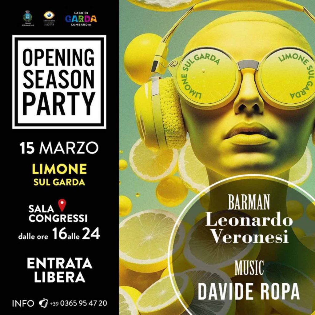 Limone: Opening Season Party lüftet den Vorhang für die Tourismussaison ...